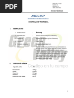 Agrigrow Ca B ZN - Ficha Técnica | PDF | Toxicidad | Calcio