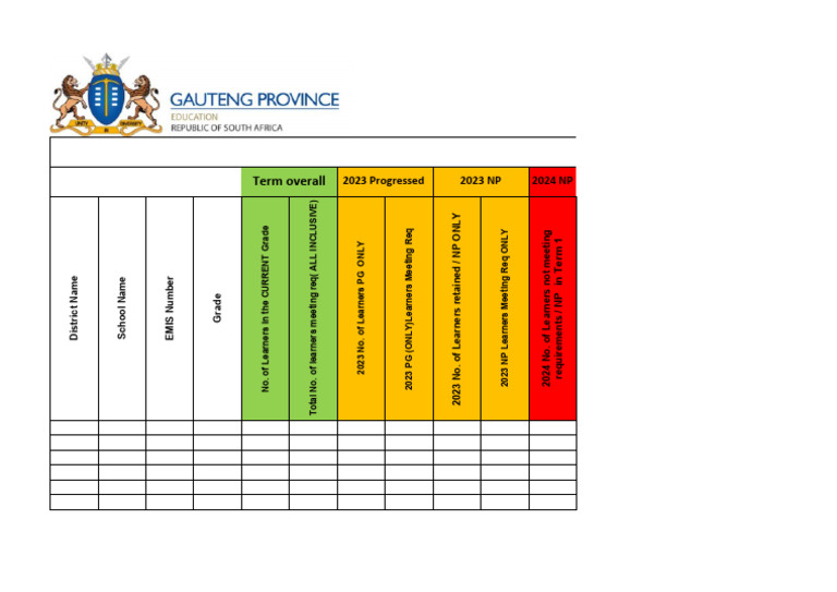 Promotion Data Template 2024 | PDF