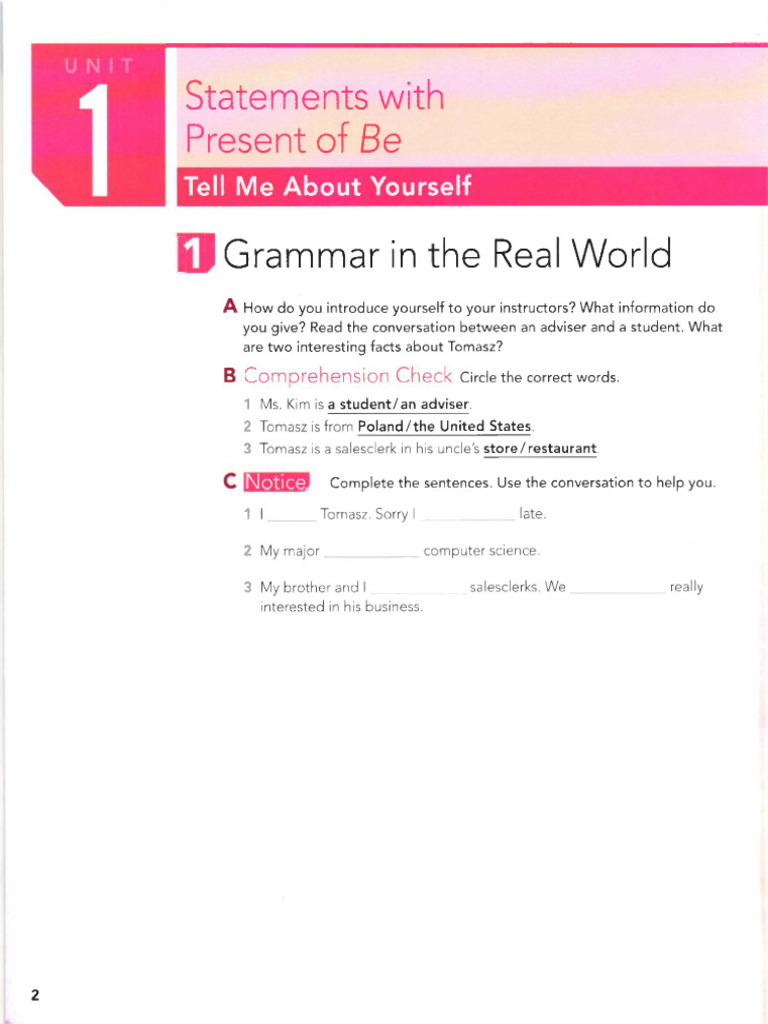 Grammar and Beyond Essentials 1 | PDF | Grammatical Number | Semantics