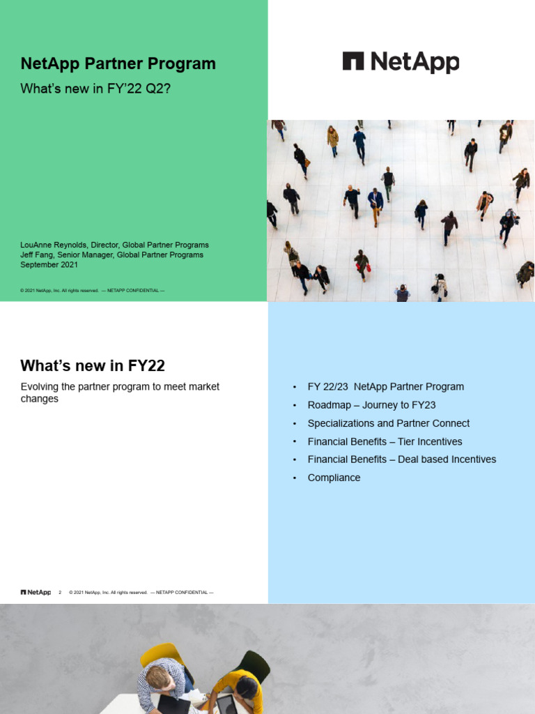 NetApp Partner Program Updates | PDF | Cloud Computing | Rebate (Marketing)
