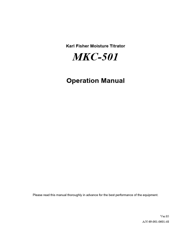 MKC-501 Operation Manual Ver05 | Download Free PDF | Ac Power Plugs And Sockets | Fuse (Electrical)