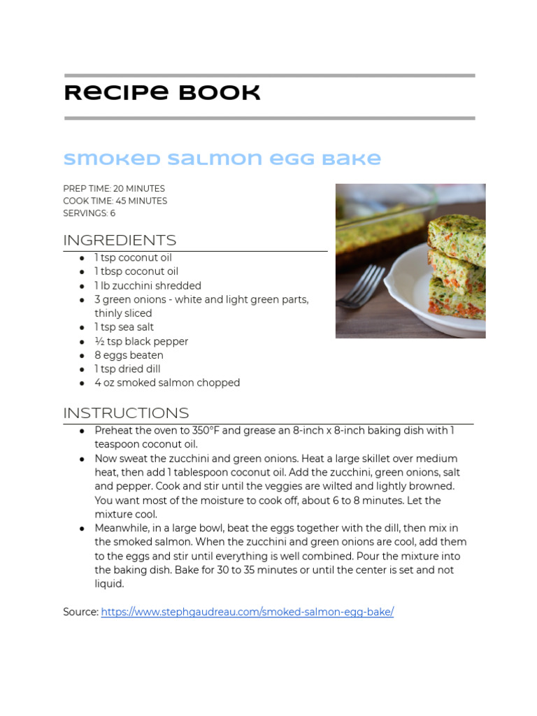 Ebook Recipes | PDF | Teaspoon | Zucchini