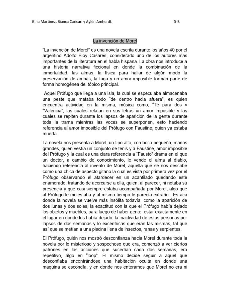 La_invencion_de_Morel | PDF La_invencion_de_Morel | PDF