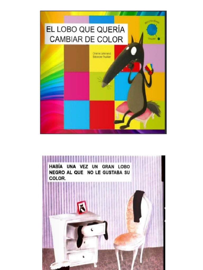 El Lobo Que Queria Cambiar De Color Pdf