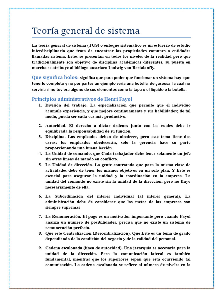 Teoría General de Sistema TTTTT | PDF | Confucio