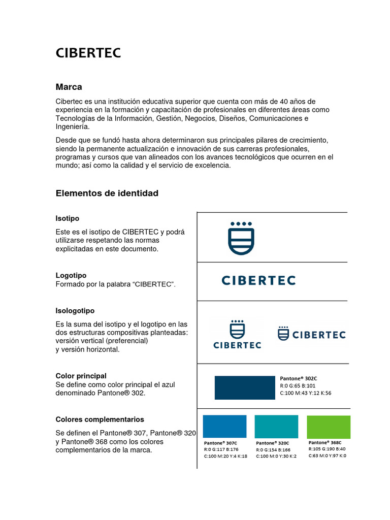 CIBERTEC_INFORMACIÓN_SEÑALETICA | PDF
