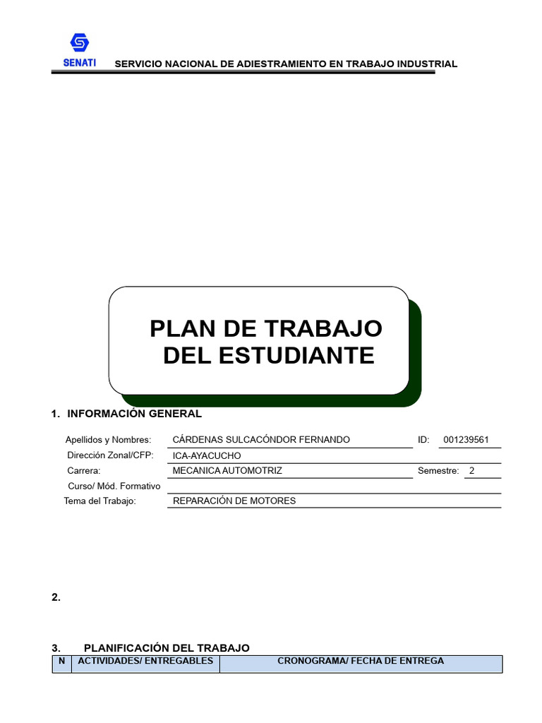 Mfinal Amod Amod 204 Formatoalumnotrabajofinal | PDF | Pistón | Embrague