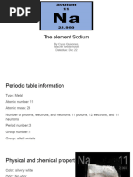 History and Discovery of Sodium | PDF