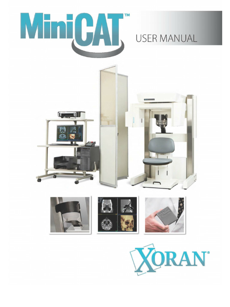 MiniCAT User Manual v5.2 Rev7 | PDF | Radiation Protection | Ct Scan