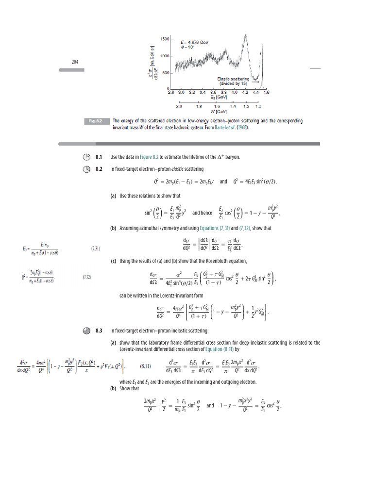 Exercises 8 | PDF | Scattering | Atomic