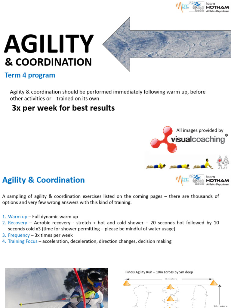 VAC - Term 4 Childrens Program Agility Coordination | Download Free PDF | Running