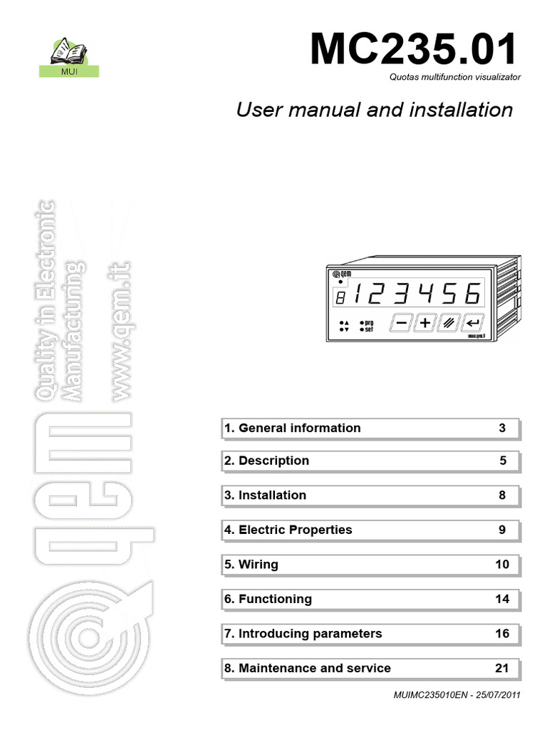 Muimc23501 en | PDF | Alternating Current | Transformer