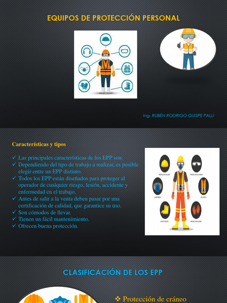 Tipos y Características de EPP | PDF