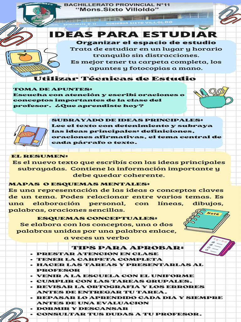 Técnicas Efectivas para Estudiar | PDF | Artes del Lenguaje y ...