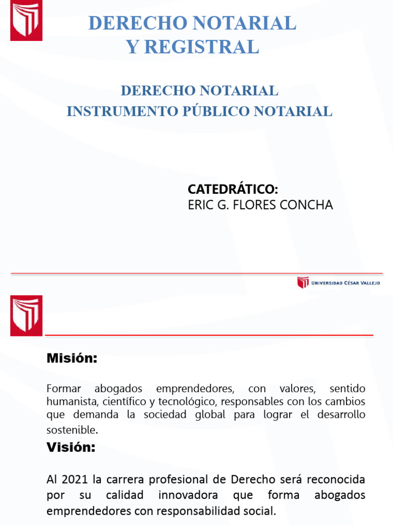Instrumentos Públicos Notariales: Definición y Clases | PDF | Ley común