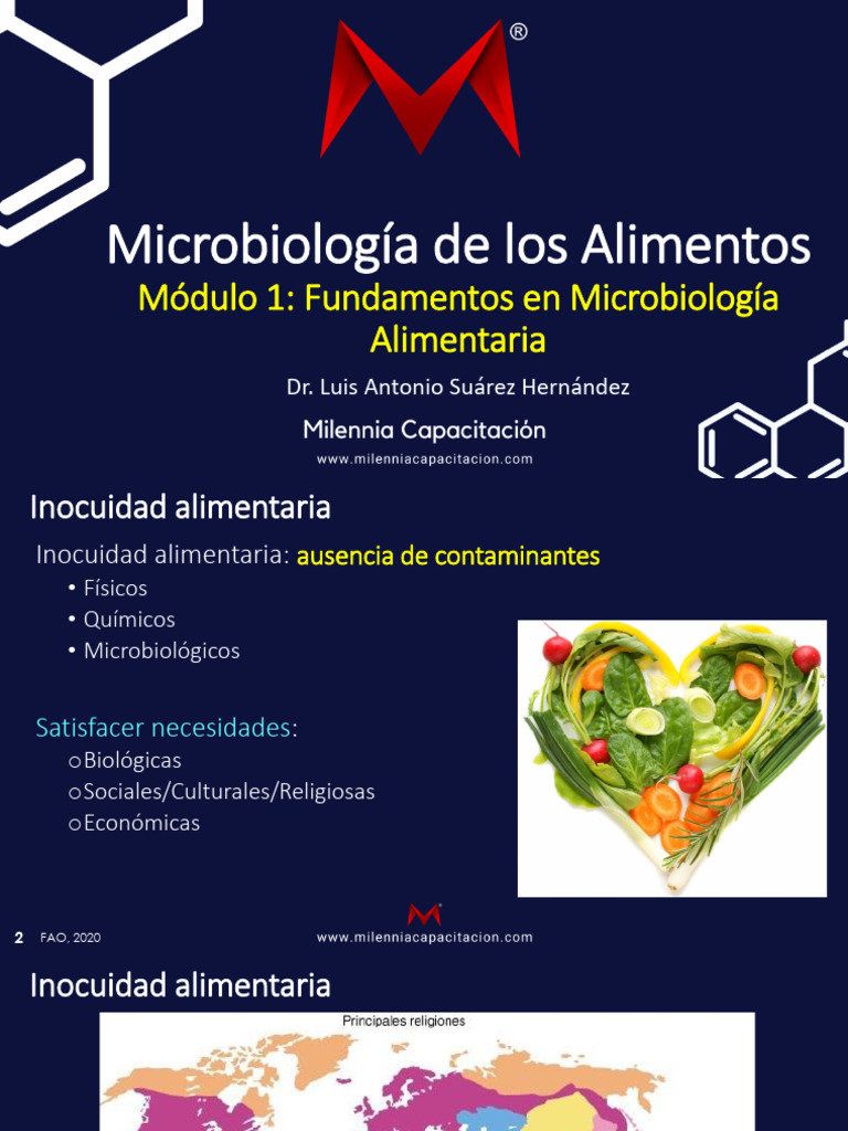 Módulo 1. Introducción A La Microbiología Alimentaria | PDF | Alimentos ...