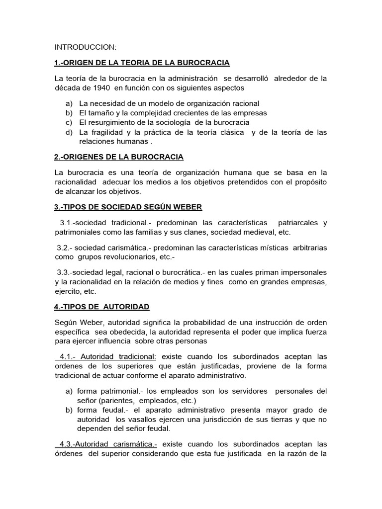 ADMI-1 | PDF | Burocracia | Racionalidad