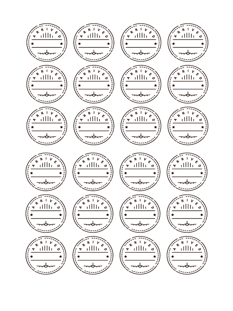 Arrived Stamp | PDF