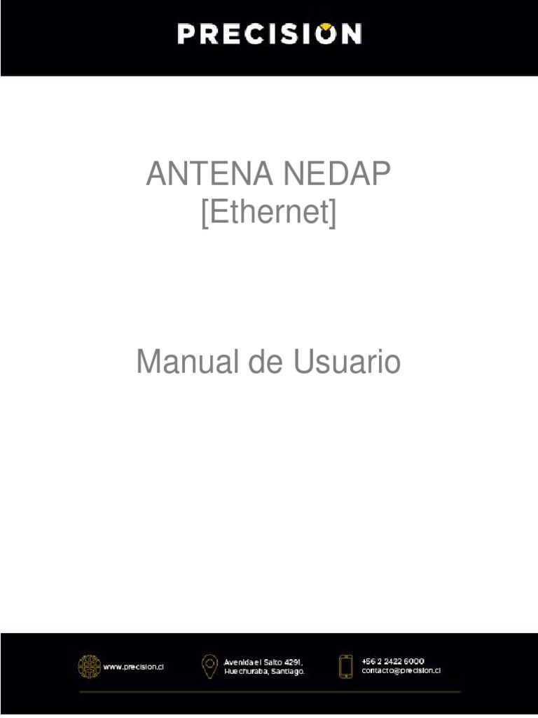 Configuración Antena Nedap Ethernet | PDF | Informática | Tecnología