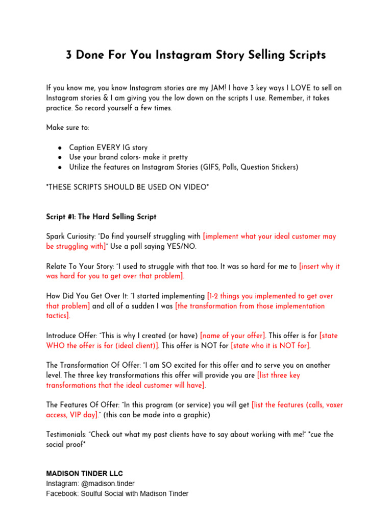 Scripts de venta para los negocios digitales | PDF | Human Communication