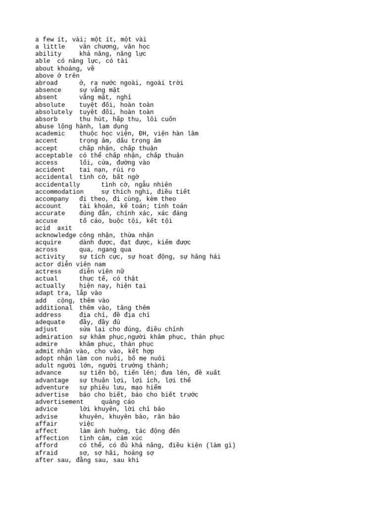 Dictionary Advanced | PDF
