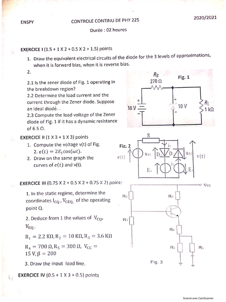 CC Circuit 2020-2021 | PDF