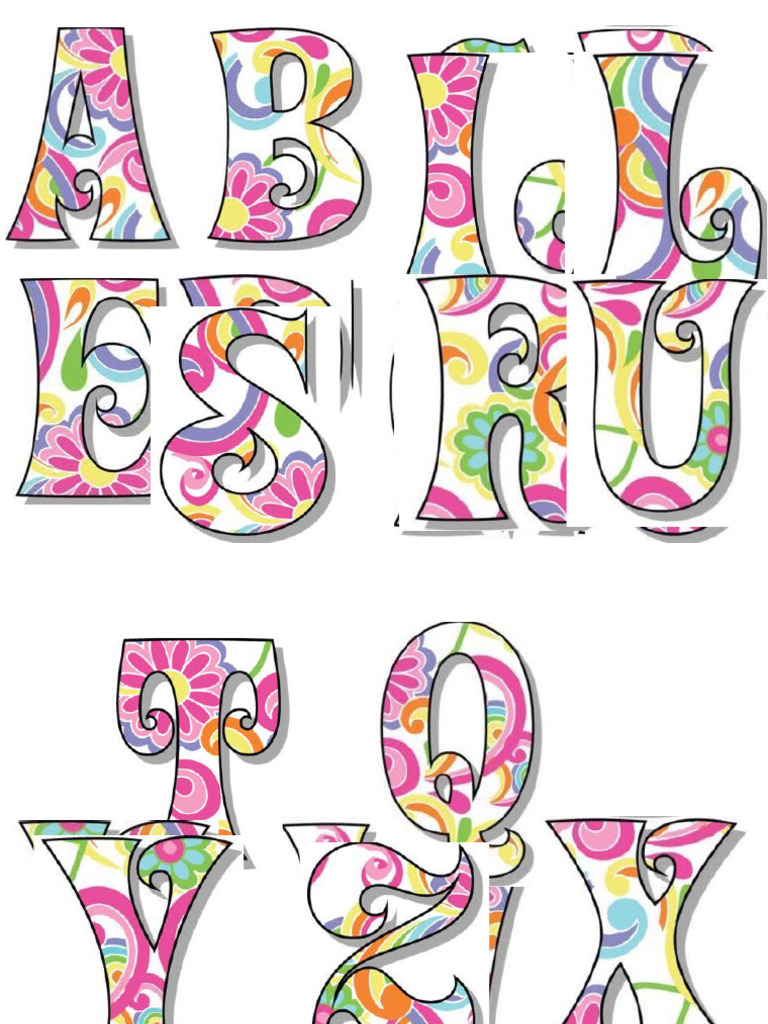 Letras de La A A La Z | PDF