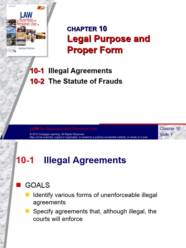 Law Chapter 10 Power Point Teacher Version | PDF | Parol Evidence Rule ...