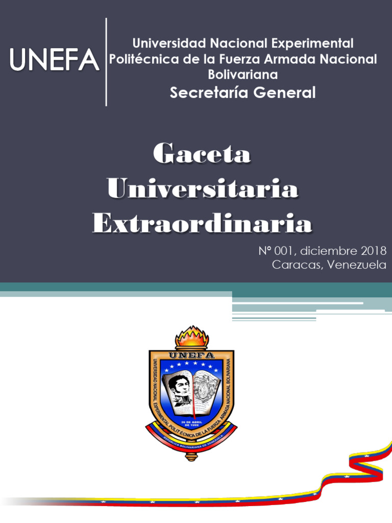 Reforma Reglamento Postgrado UNEFA | PDF | Venezuela