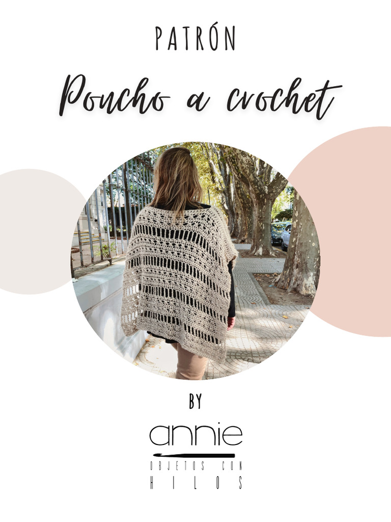 Patrón Gratis Poncho | PDF | Textiles