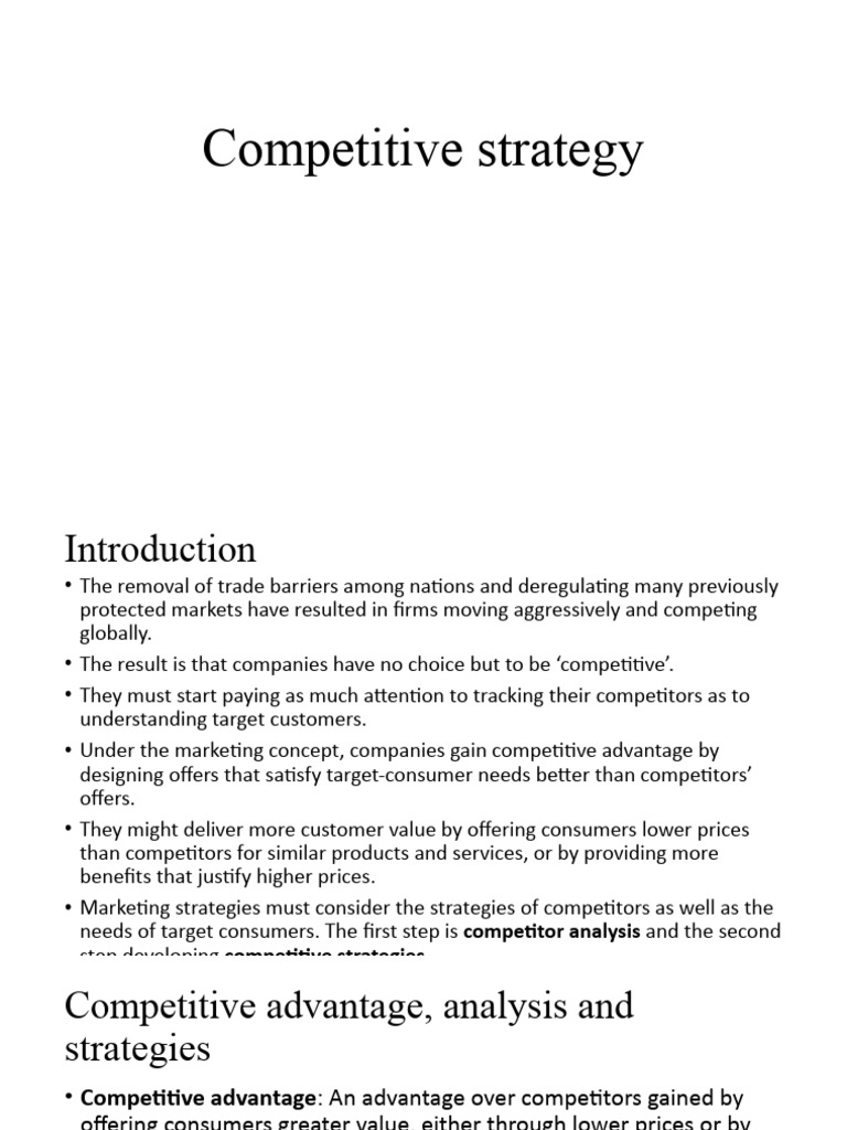 Lecture 10 | PDF | Strategic Management | Marketing