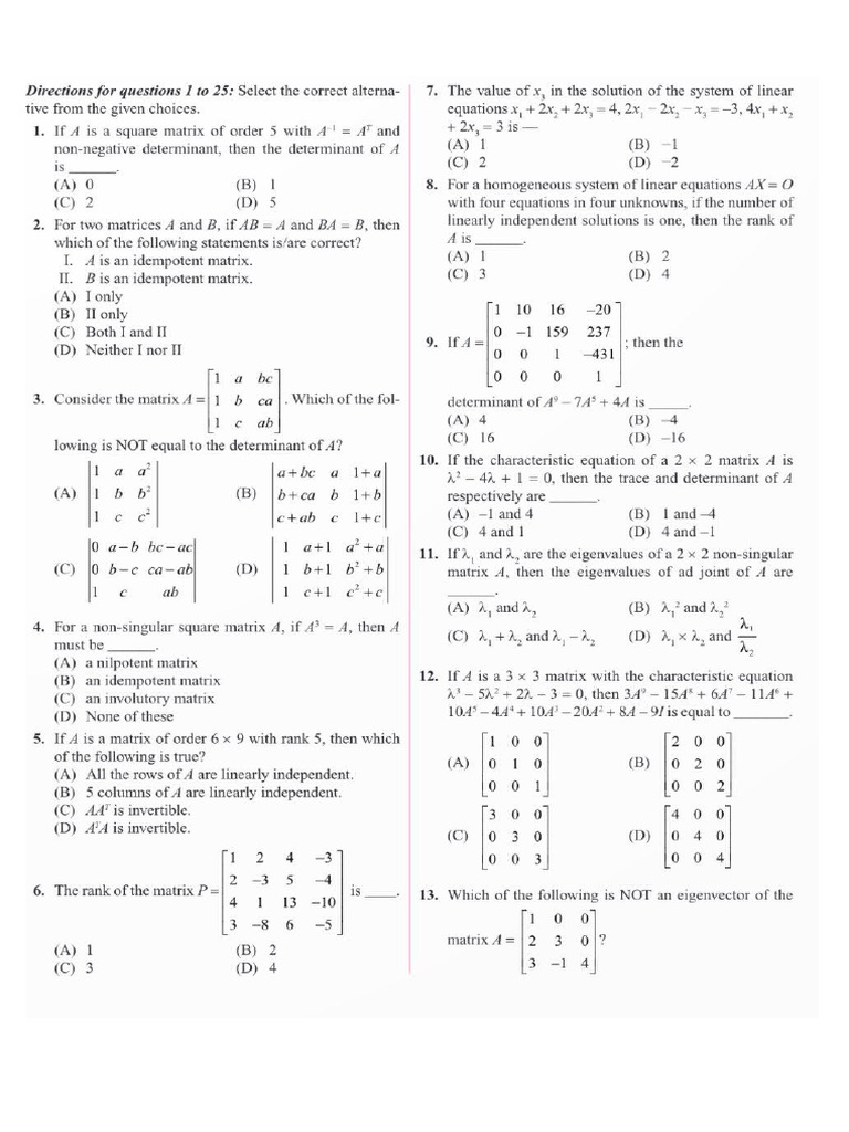 Mathematics (CR) | PDF