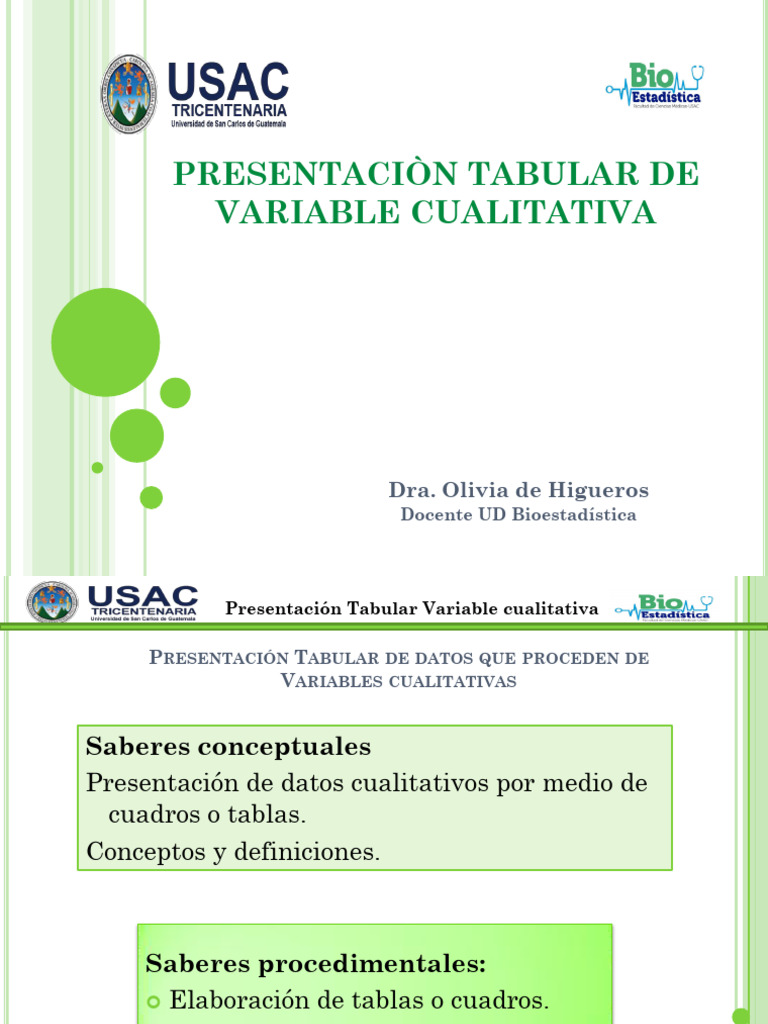 4. Present Tabular Variab Cualitativa | PDF | Matriz (Matemáticas)