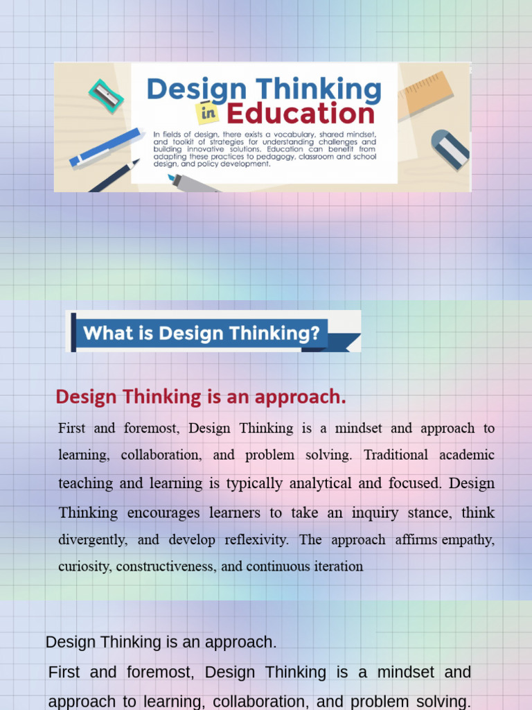Design Thinking Slac Presentation | PDF | Design Thinking | Liberal ...