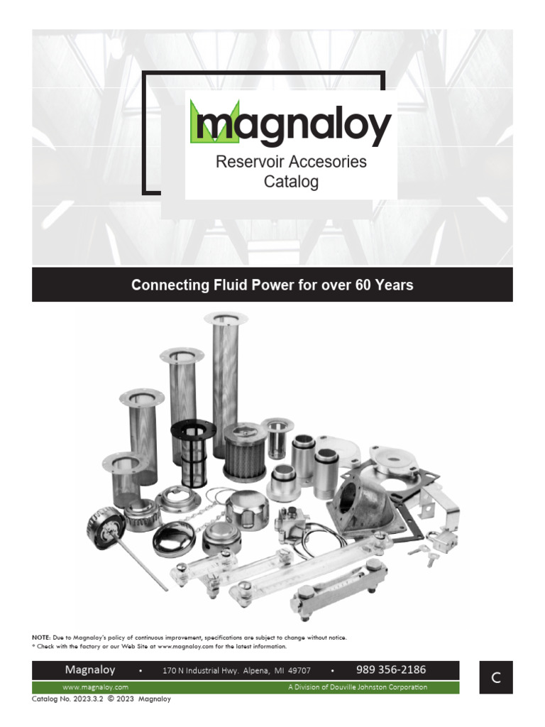 HPU - Item No 3, No 11 Spec Sheet - Magnaloy | PDF | Pipe (Fluid ...