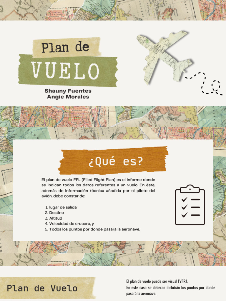 Plan de Vuelo | Descargar gratis PDF | Aeropuerto | Reglas de vuelo por ...