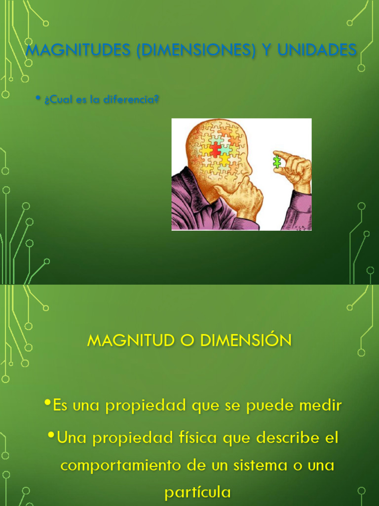 Dimensiones y Unidades | PDF | Cantidad | Sistema Internacional de Unidades
