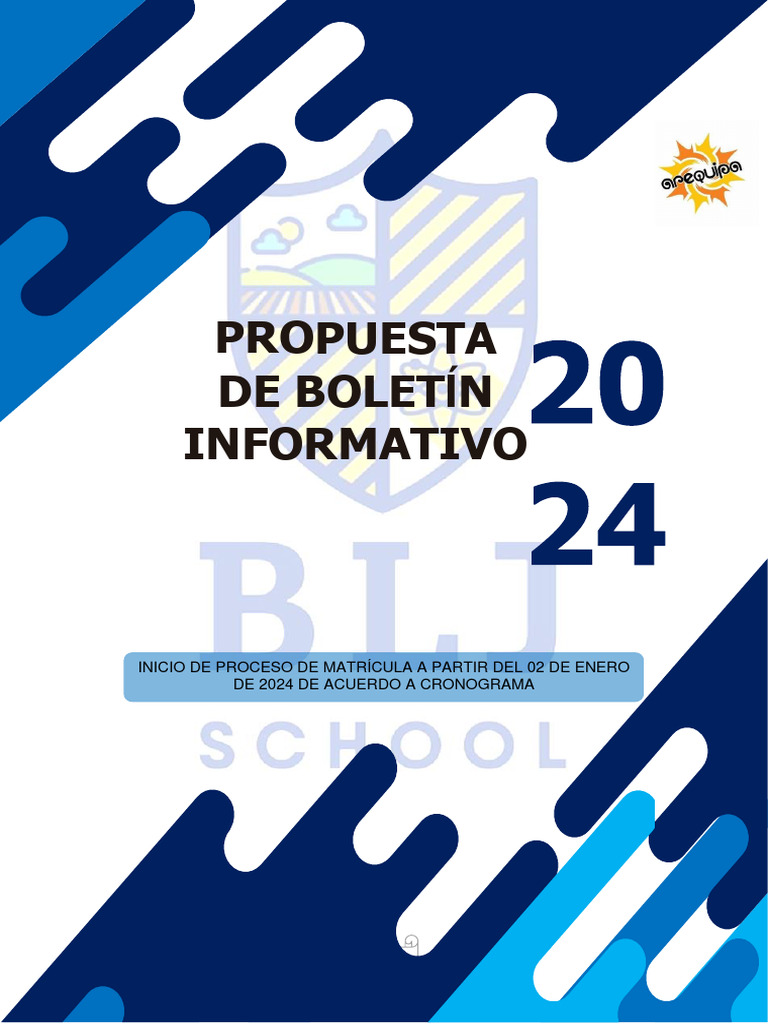 BOLETÍN INFORMATIVO 2024 | PDF | Aprendizaje | Evaluación