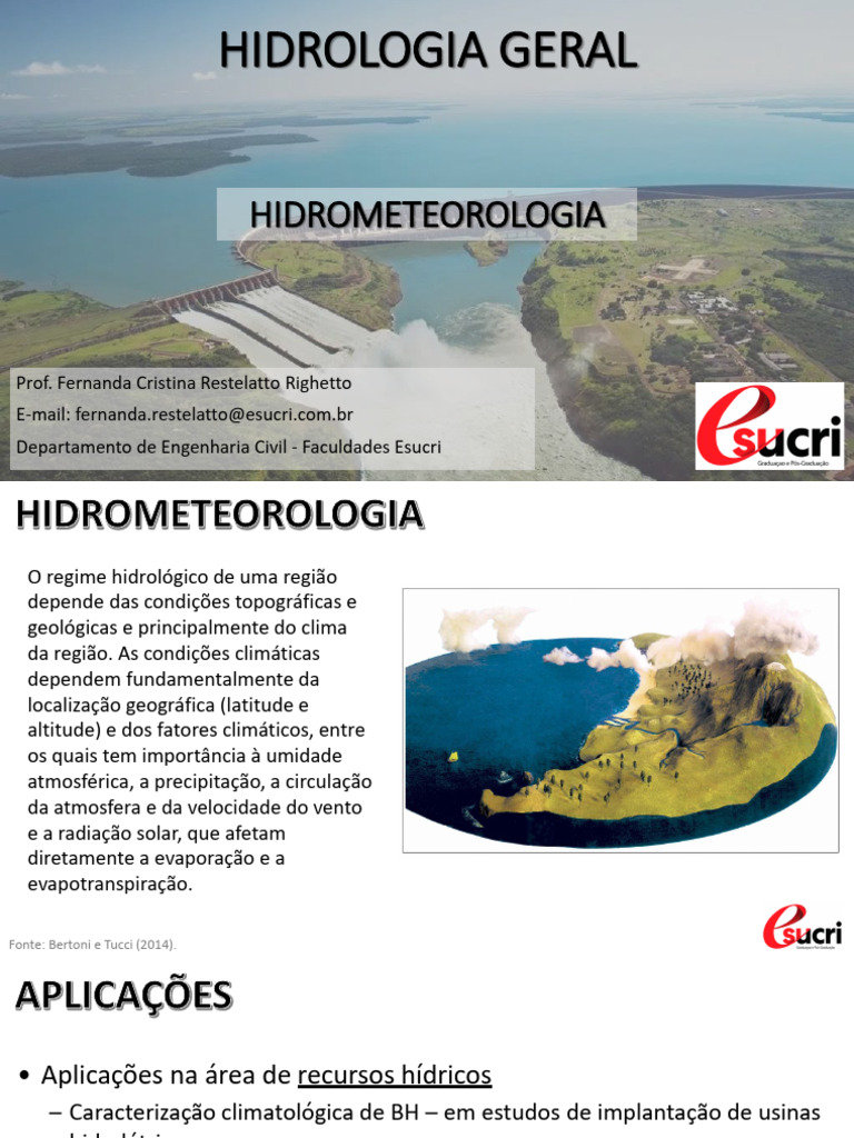 3 - Hidrometeorologia | PDF | Umidade | Atmosfera