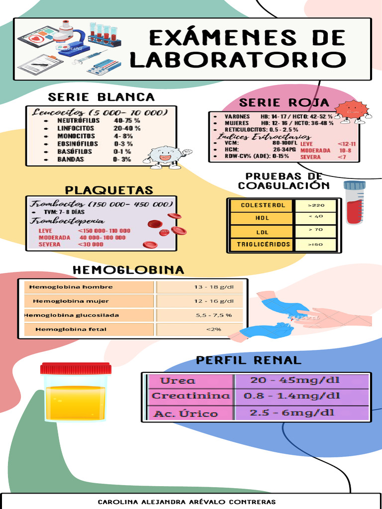 EXAMENES DE LABORATORIO | PDF