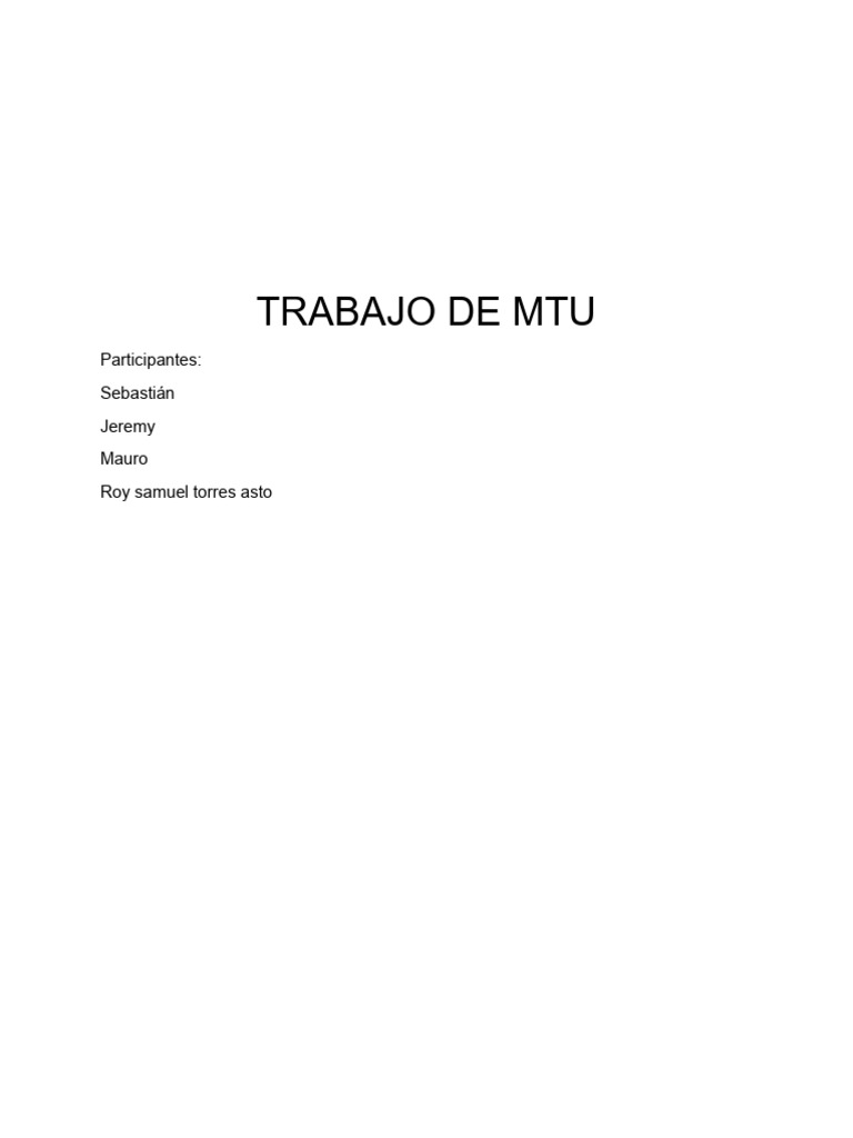 Mdtu | PDF | Universidad | Francia