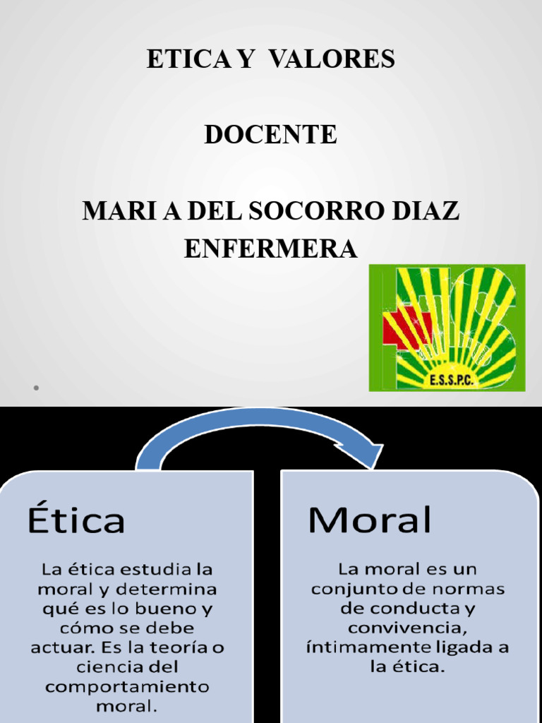 ETICA Y VALORES 1-1 (1) | PDF | Sociedad | Sicología