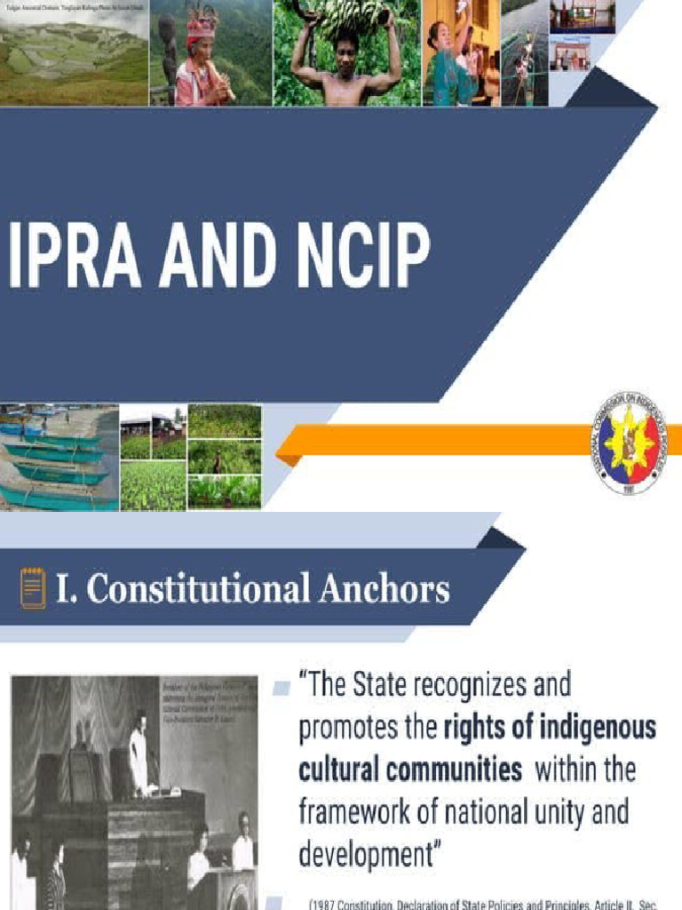 Ipra Law 1997 | PDF