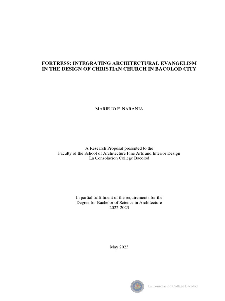 FINAL-THESIS-BOOK | PDF | Church (Building) | Christian Mission