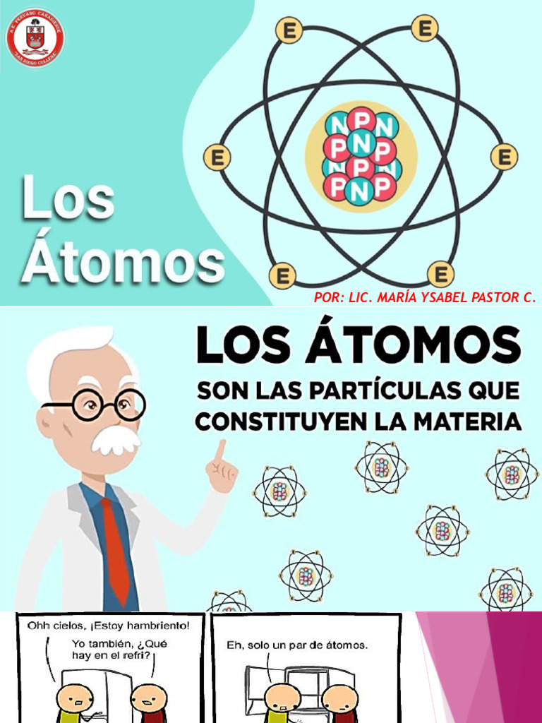 TEORÍA ATÓMICA 1° | PDF | Átomos | Núcleo atómico