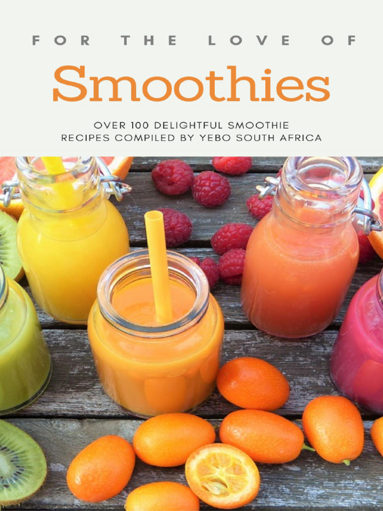 Smoothie Recipes | PDF | Juice | Diet & Nutrition