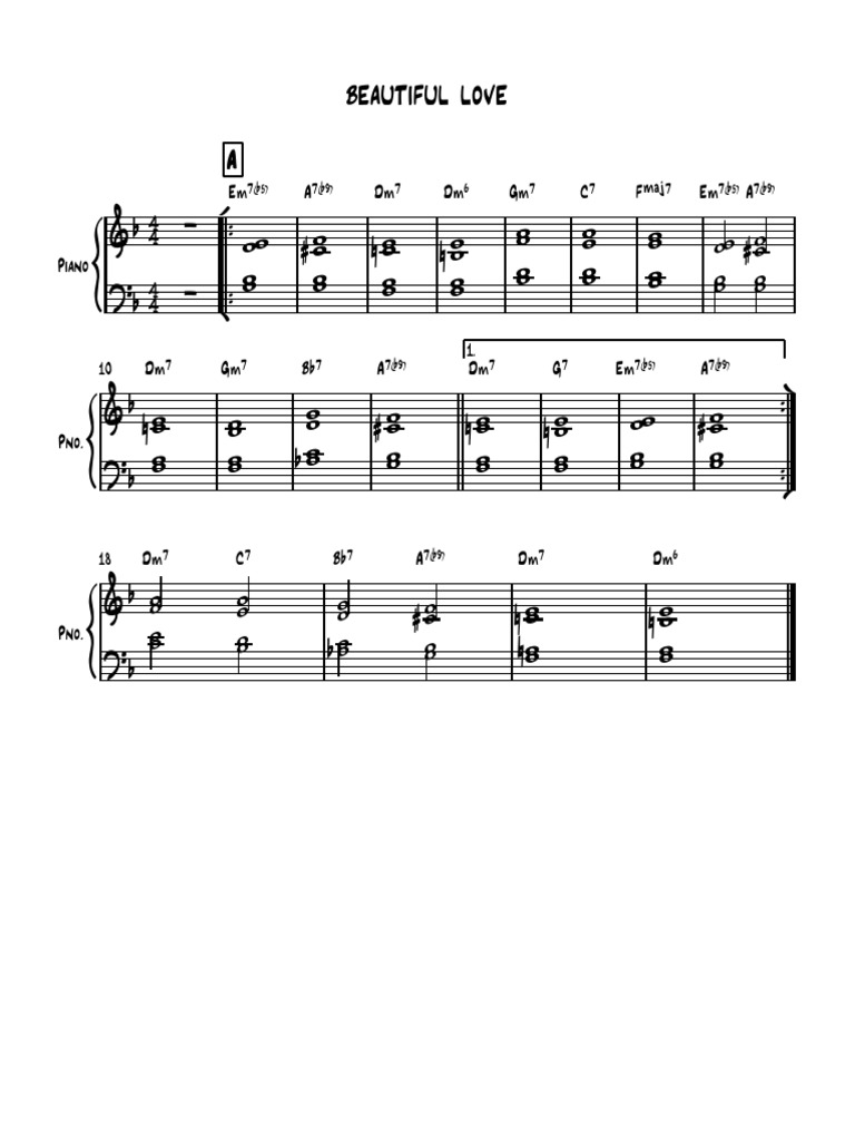 Beautiful Love | PDF