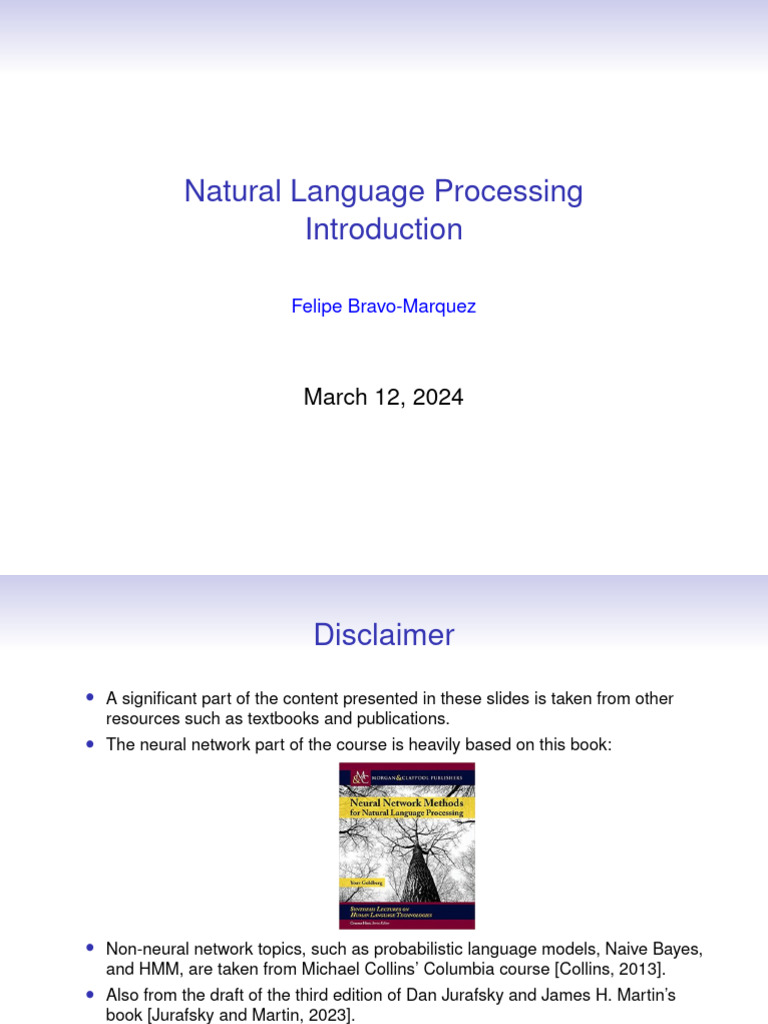 NLP Introduction | Download Free PDF | Phonetics | Morphology (Linguistics)