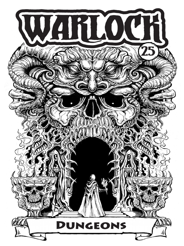 Warlock #25 - Dungeons | Download Free PDF | Dungeons & Dragons