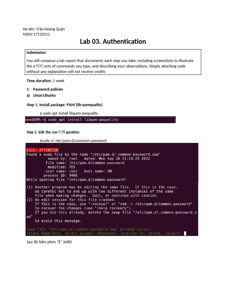Lab 3 | PDF | Ip Address | Radius